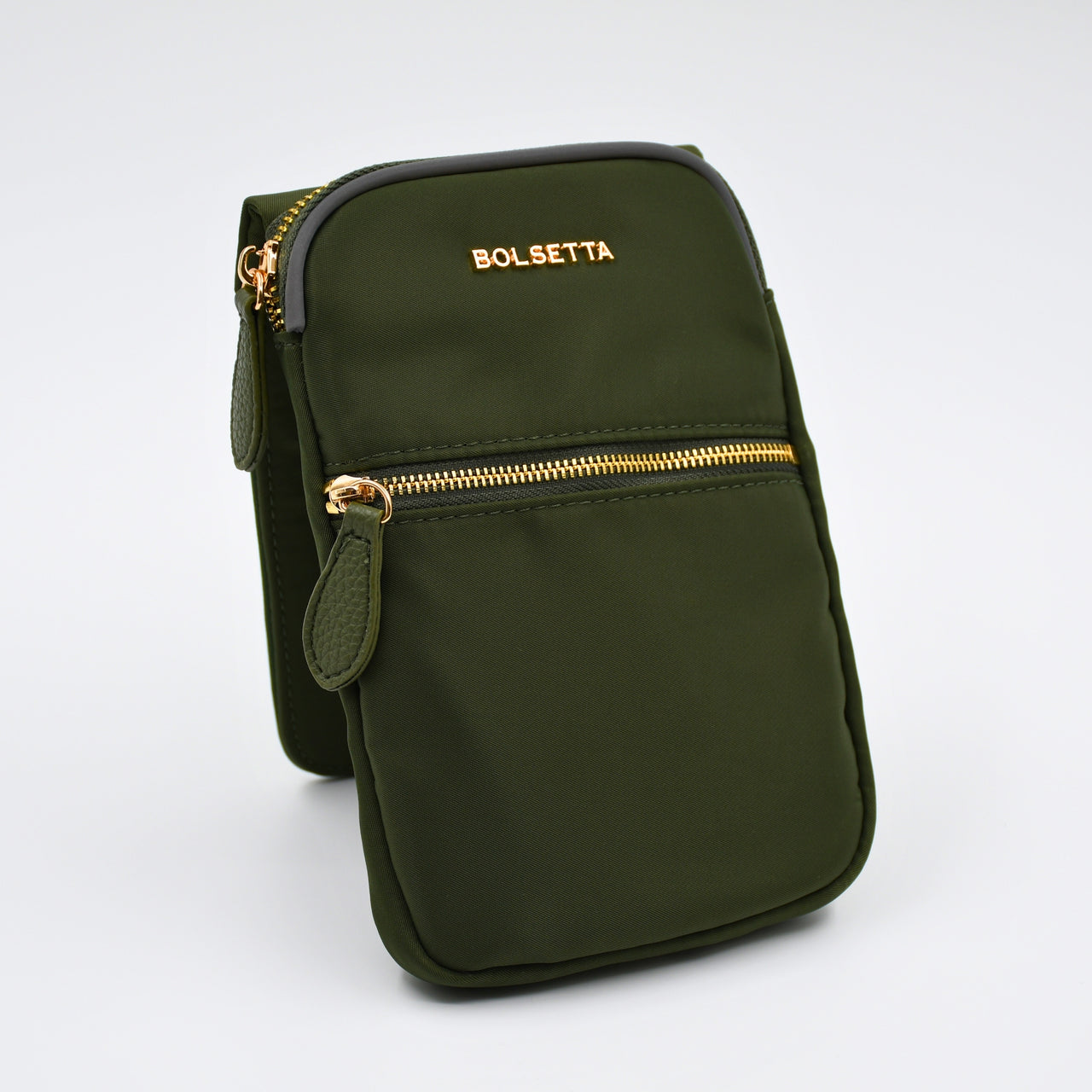 RFID Blocking Magnetic Hip Pouch w/Zippered Pocket - Bolsetta