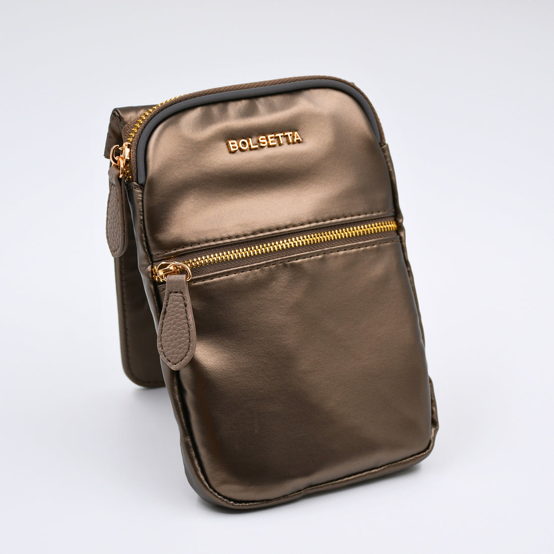 RFID Blocking Magnetic Hip Pouch w/Zippered Pocket - Bolsetta